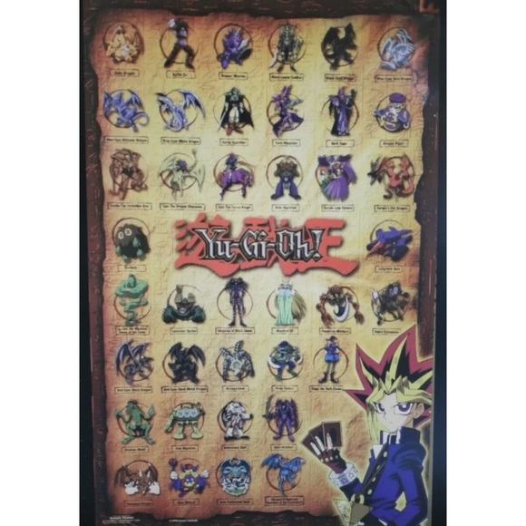 Yu-Gi-Oh | Wall Decor | Vintage Yugioh Poster 996 Kazuki Takahashi New ...